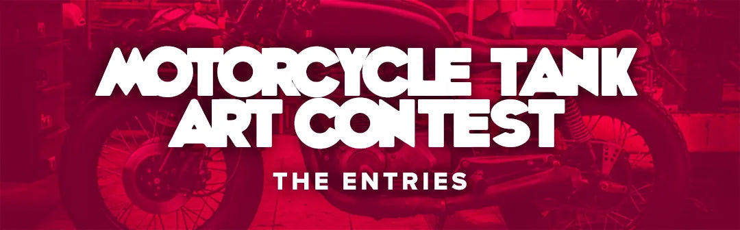Motorcycle Tank Art Contest 2026 - The Entries – Gnarly Magazine