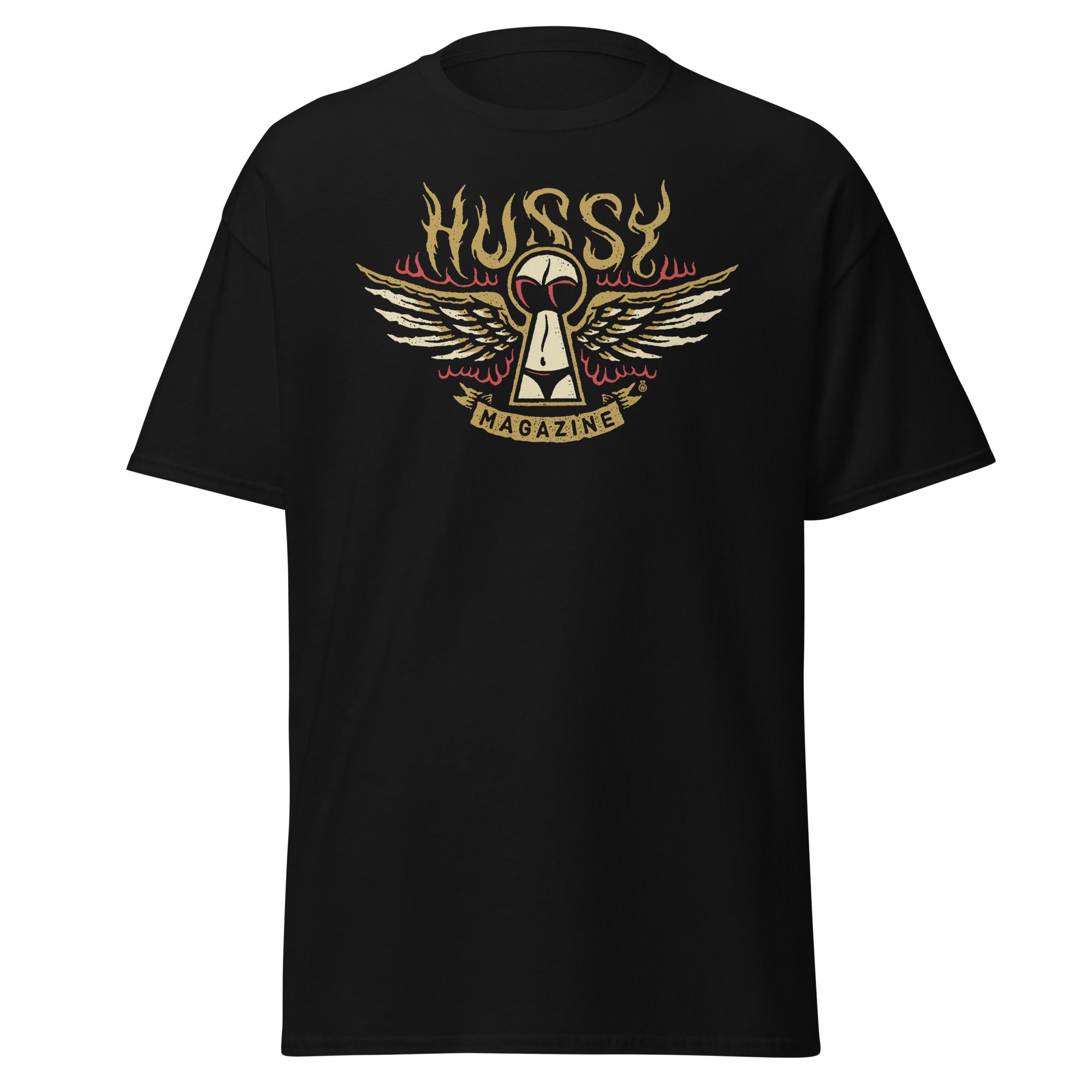 Hussy Magazine Keyhole T-shirt – Gnarly Magazine